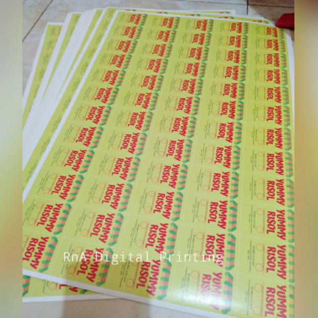 Jual Cetak Stiker A3+ (SIAP CETAK FILE DARI CUSTOMER) | Shopee Indonesia