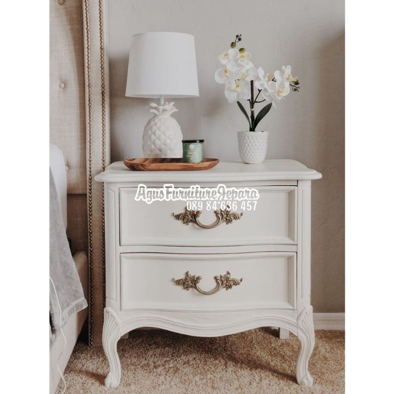 Jual MEJA NAKAS KAMAR DUCO MODERN (meja laci nakas laci meja kamar side ...