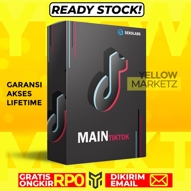 Jual MAIN TIKTOK - Belajar Tik Tok Terlengkap | Shopee Indonesia