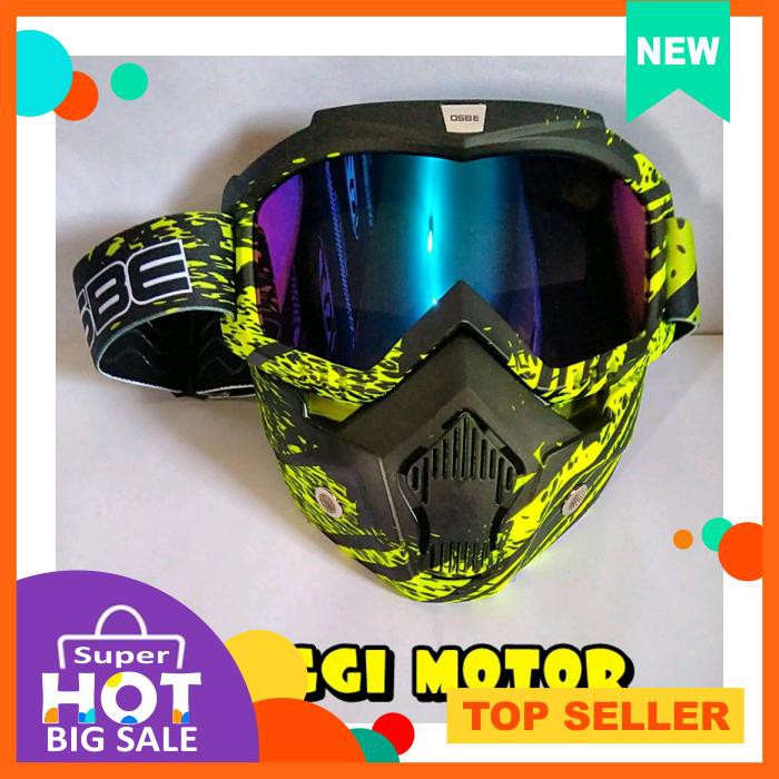 Jual Google Mask Osbe Motif | Shopee Indonesia