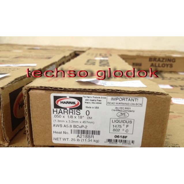 Jual KAWAT LAS TEMBAGA/PERAK HARRIS 0 | Shopee Indonesia