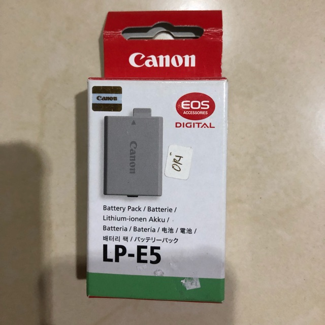 Jual Battery canon LP-E5 original | Shopee Indonesia