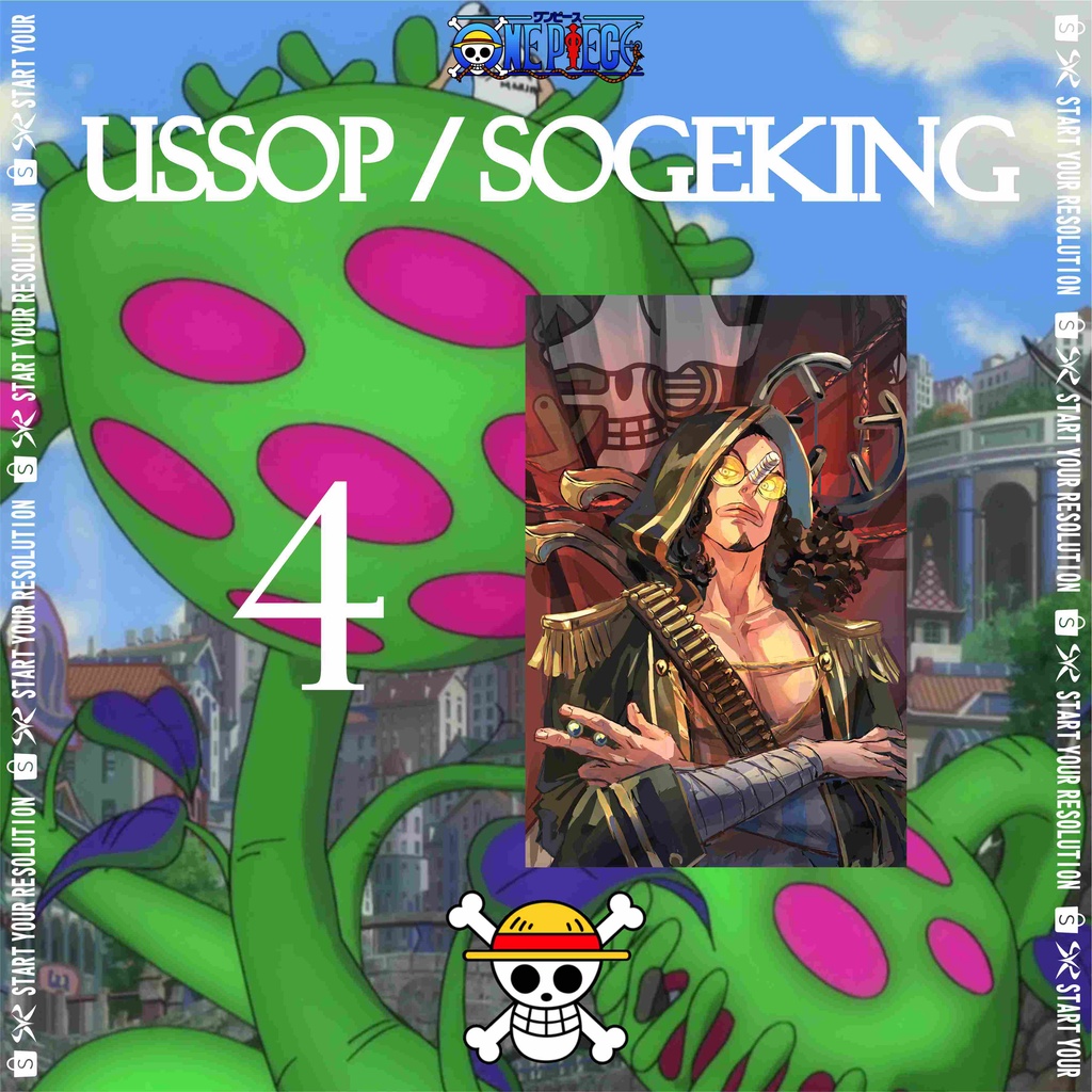 Jual Poster Anime & Manga One Piece Usopp / Sogeking / Usop - Mugiwara ...