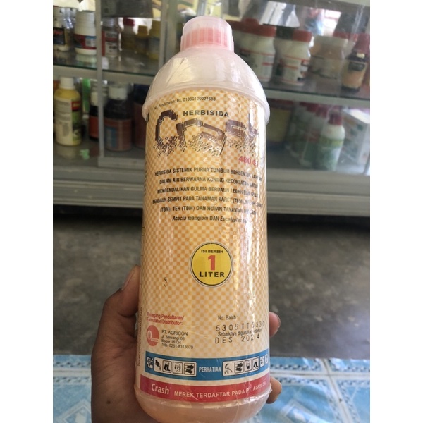 Jual Herbisida crash 480sl 1 liter | Shopee Indonesia