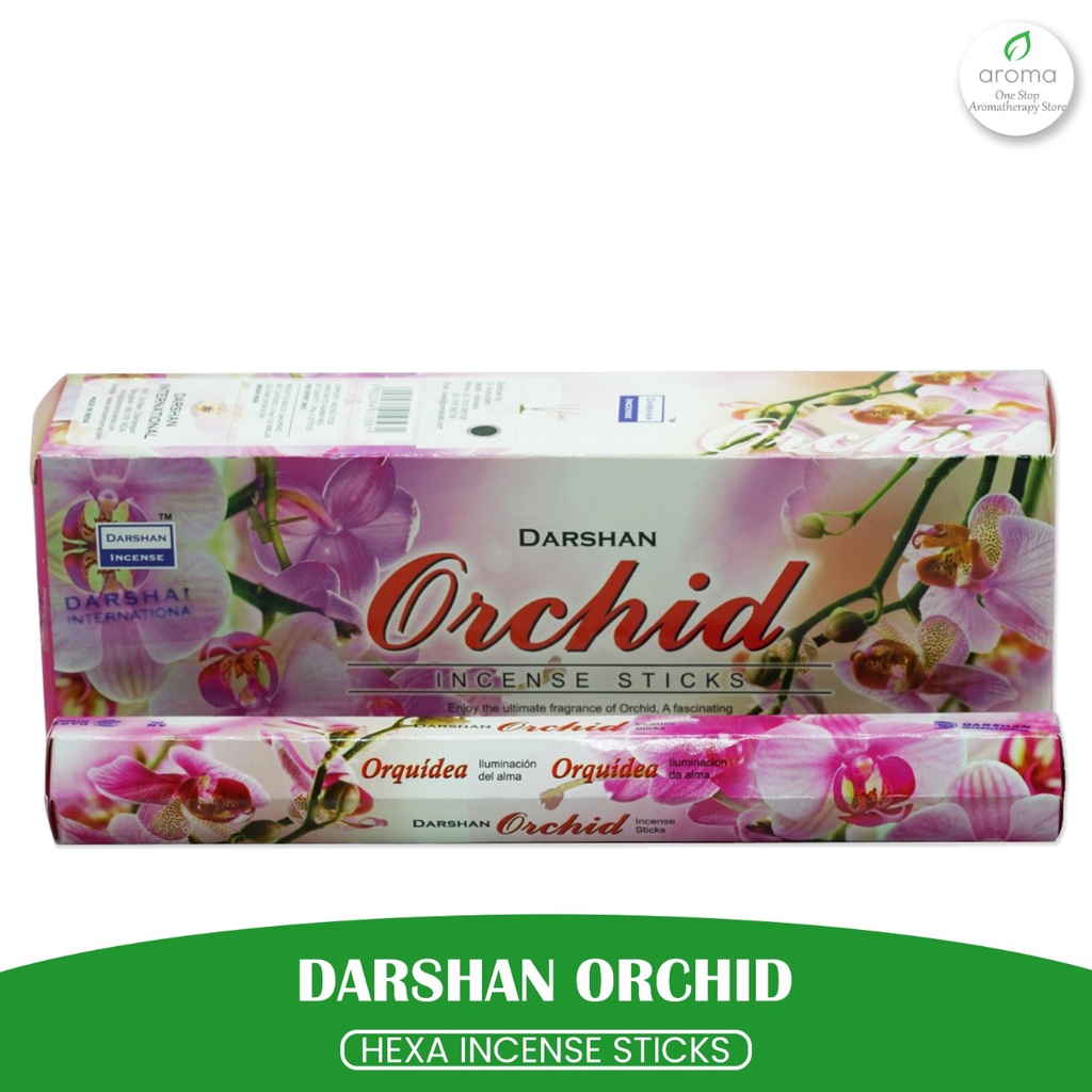 Jual Dupa India (Aromaterapi) Hexa - Darshan Orchid | Shopee Indonesia