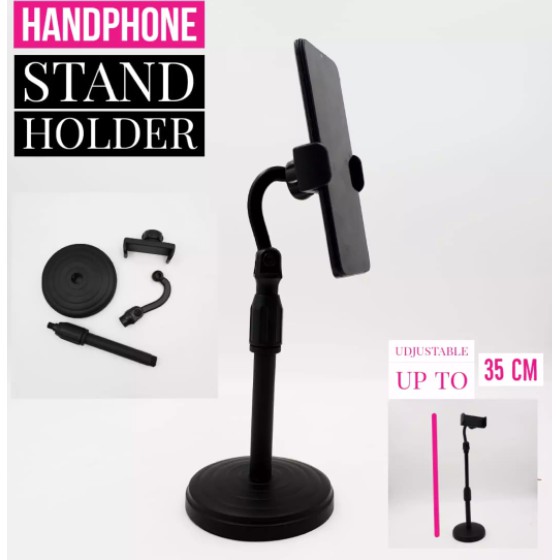 Jual Stand Tiang STANDING HOLDER HP penyangga smart phone bisa dipanjang pendekkan portabel ...