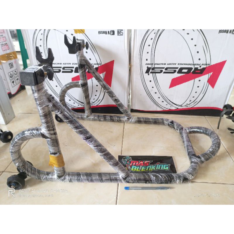 Jual Paddock pedok padok motor universal tipe Y atau tipe pakai jalu ...