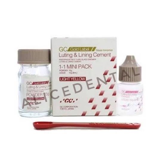 Jual GIC Fuji 1 mini pack / big pack luting cement GC lem gigi crown ...