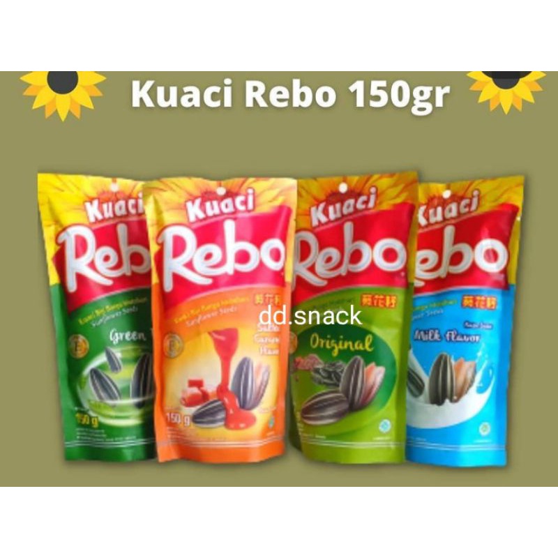 Jual Kuaci Rebo / kwaci rebo 150gr exp 2024 | Shopee Indonesia