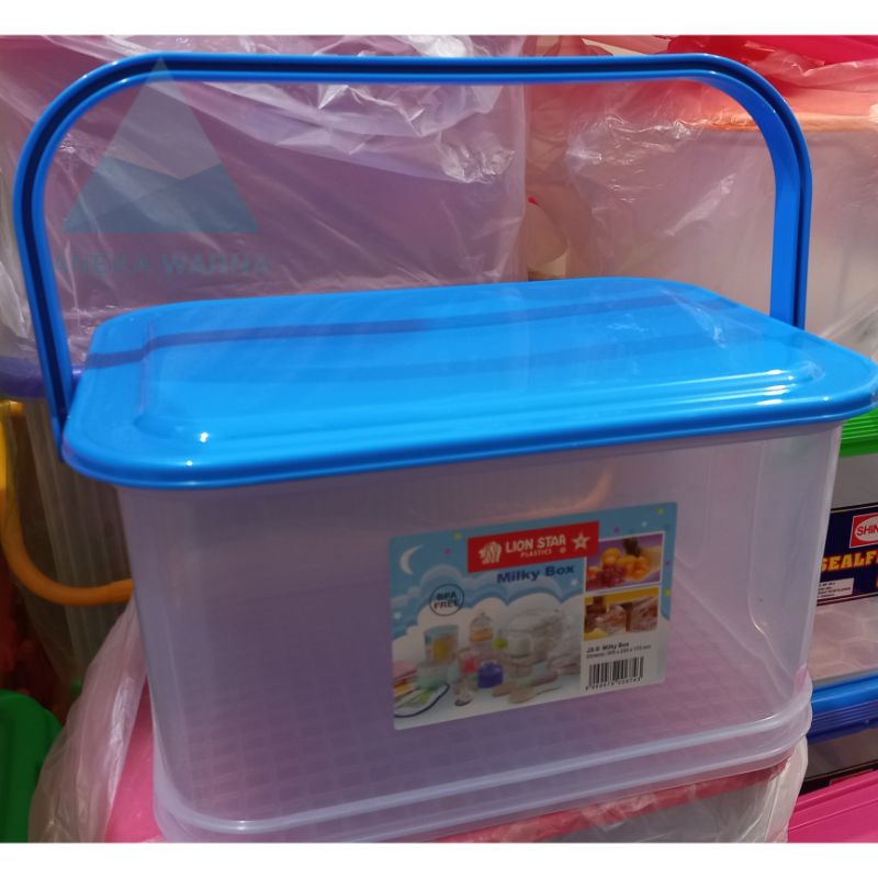 Jual LION STAR - JX 5 MILKY BOX KOTAK CONTAINER PENYIMPANAN SERBAGUNA ...