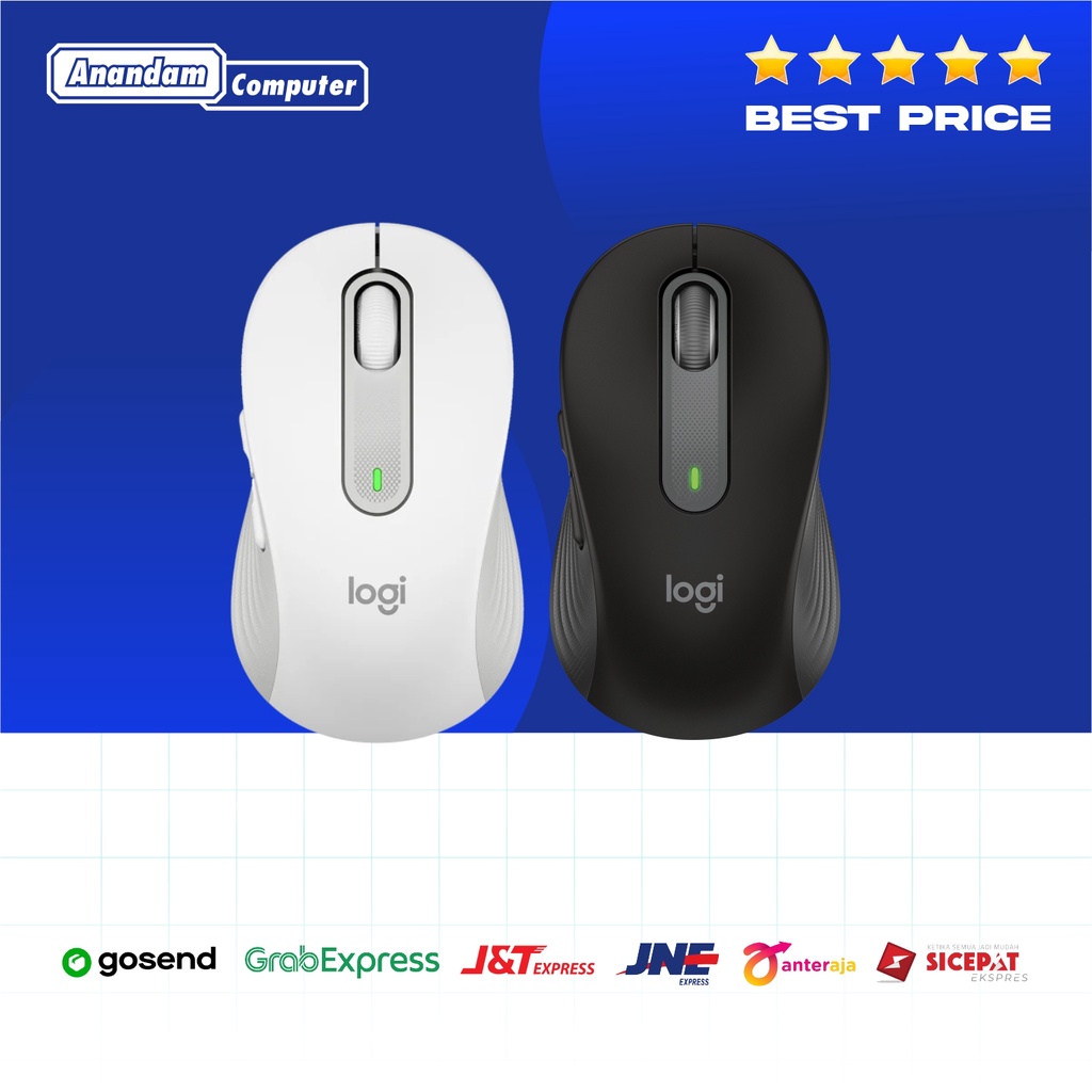 Jual Logitech Signature M650 / M 650 Wireless Mouse Bluetooth ...