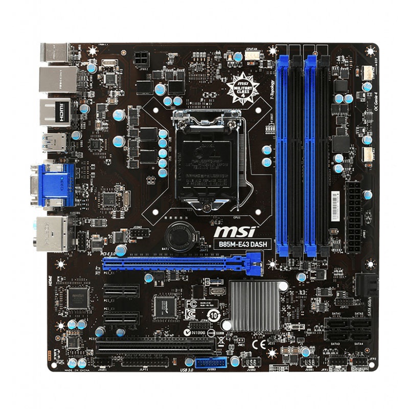 Jual PREORDER MSI B85M-E43 DASH LGA 1150 Intel B85 B85M Desktop PC ...