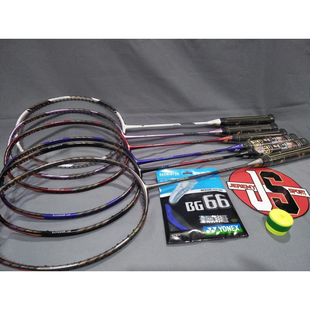Jual Raket Badminton Apacs Z Ziggler 38 LBS Seri UK Bonus Snar Yonex BG ...