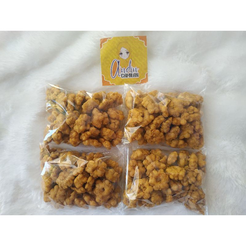 Jual RIBUT SNACK / KEMBANG RIBUT / RIBUT JADUL 50GRAM | Shopee Indonesia