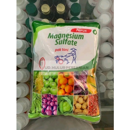 Jual Pupuk Daun Buah MAGNESIUM SULFATE Pak Tani Netto 1Kg | Shopee ...