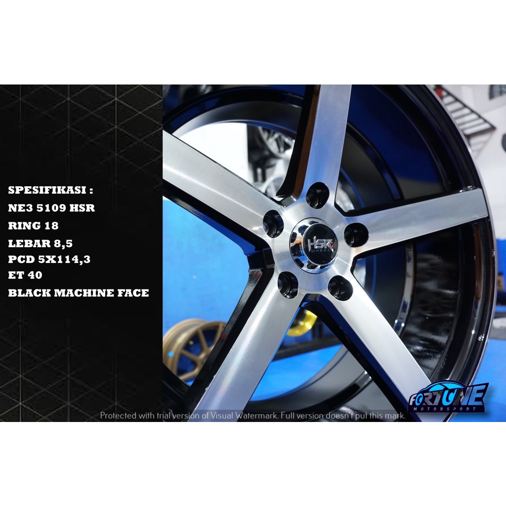 Jual VELG MOBIL PALANG 5 RING 18 PCD 5X114,3 TIPE NE3 HSR HRV INNOVA ...