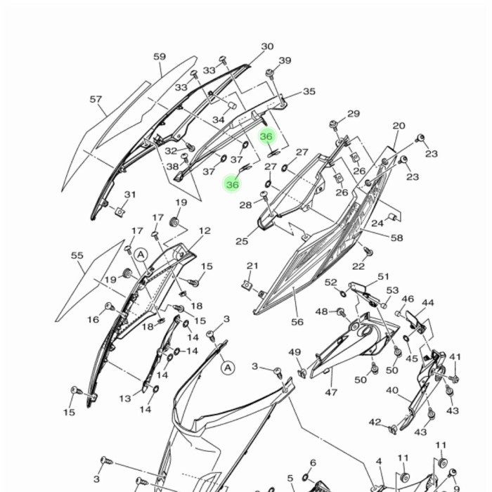 Jual NUT SPRING CLEM KANCINGAN BAUT YAMAHA (1PC) 90183-050A7 | Shopee ...