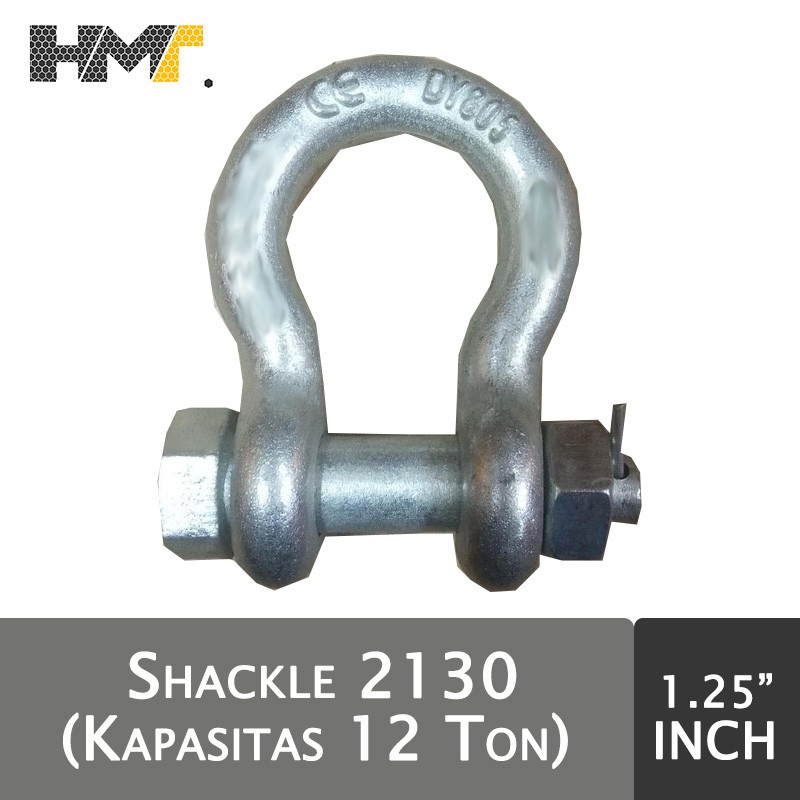 Jual Shackle 2130 Kapasitas 12 T ( Ton ) x 1.25" ( inch ) | Shopee Indonesia