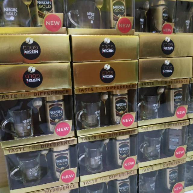 Jual Gift Set Nescafe Gold 100gr | Shopee Indonesia