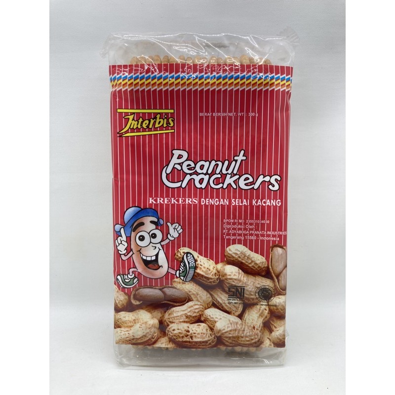 Jual Interbis Peanut Crackers 268gr barcode 8992758110174 | Shopee ...