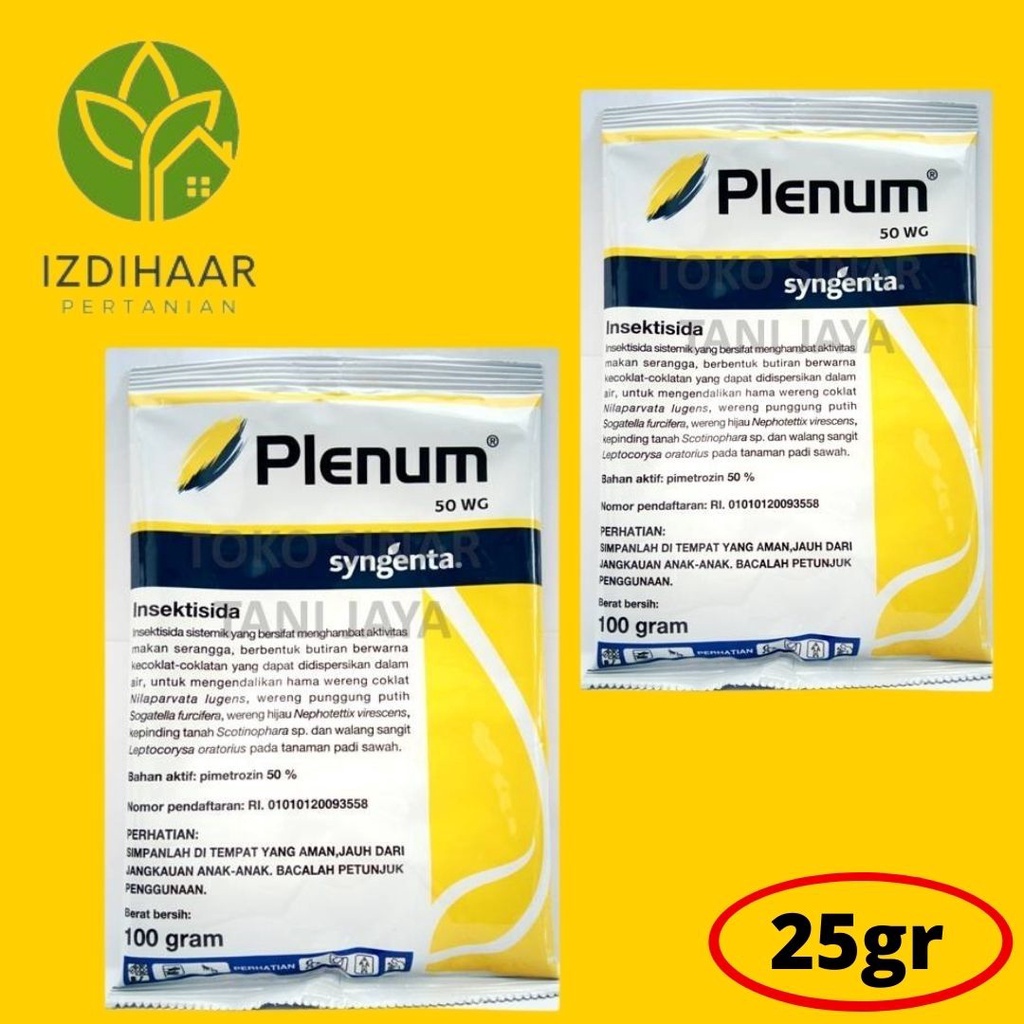 Jual INSEKTISIDA PLENUM 25 Gram obat wereng obat padi | Shopee Indonesia