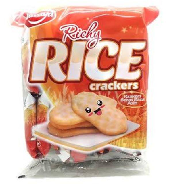 Jual Naraya Richy Snow Crackers dan Richy Rice / Krakers beras rasa ...