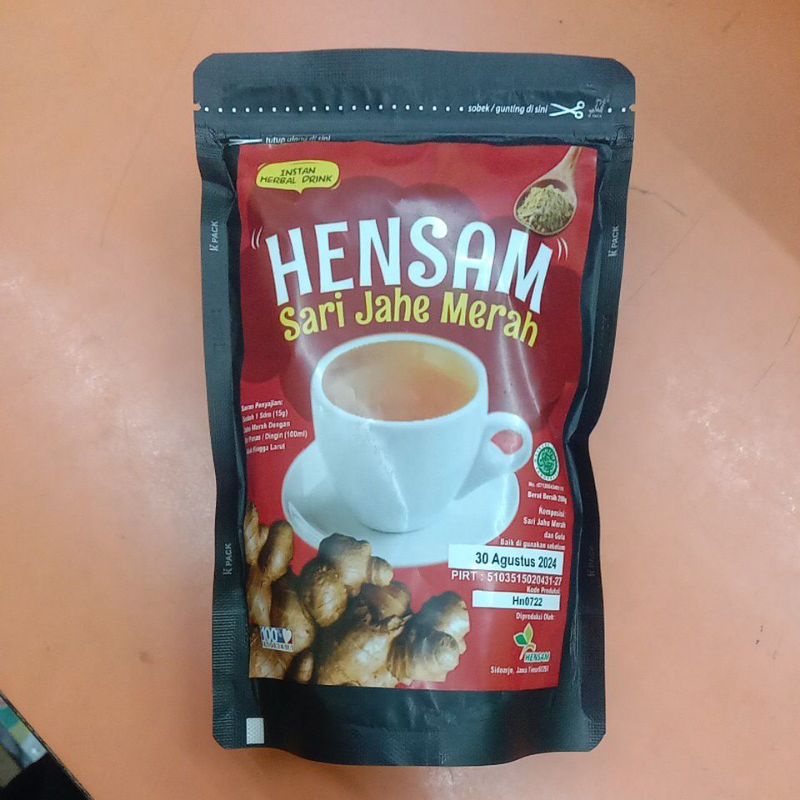 Jual Sari Jahe Merah Hensam | Shopee Indonesia