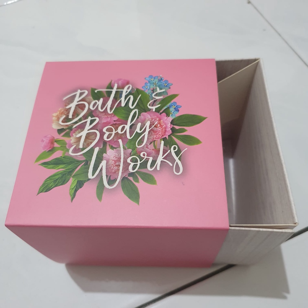 Jual Bath and Body Works Box Small (kubus) | Shopee Indonesia