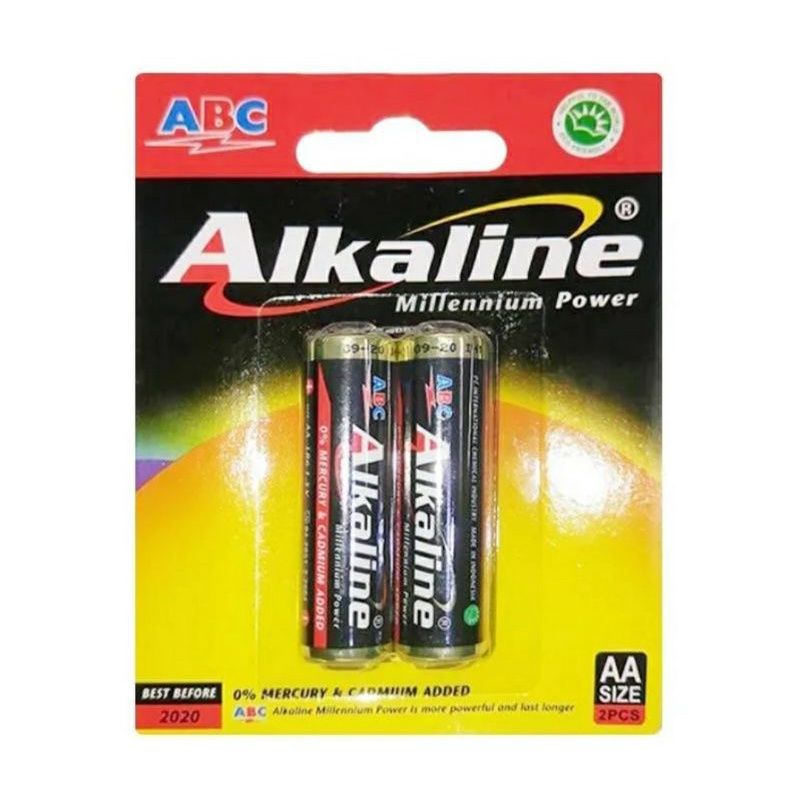 Jual Baterai ABC Alkaline AA/A2 (2pcs) | Shopee Indonesia