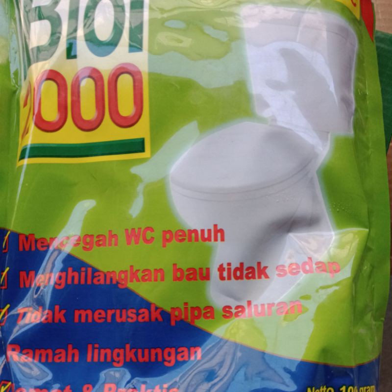 Jual Bio 2000 anti sumbat#obat kuras wc#sapitank | Shopee Indonesia