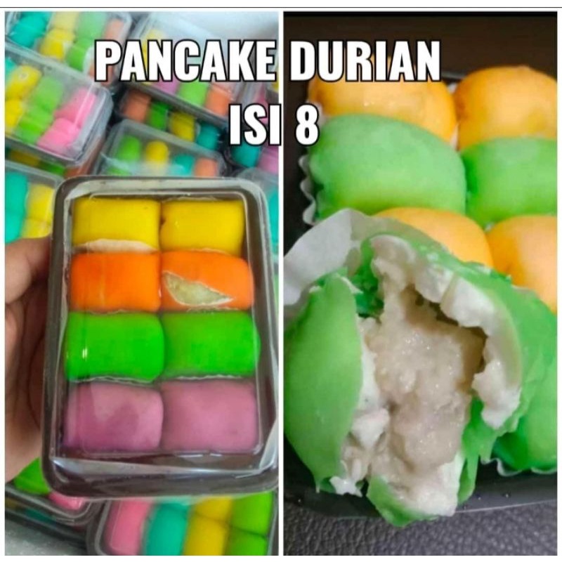 Jual pancake durian Mini isi 8 | Shopee Indonesia