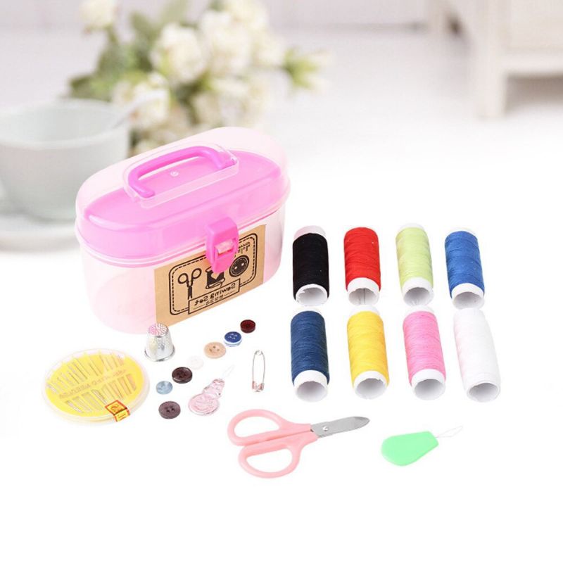 Jual PERALATAN JAHIT 1 SET Alat Jahit dan Benang Warna Lengkap | Shopee ...