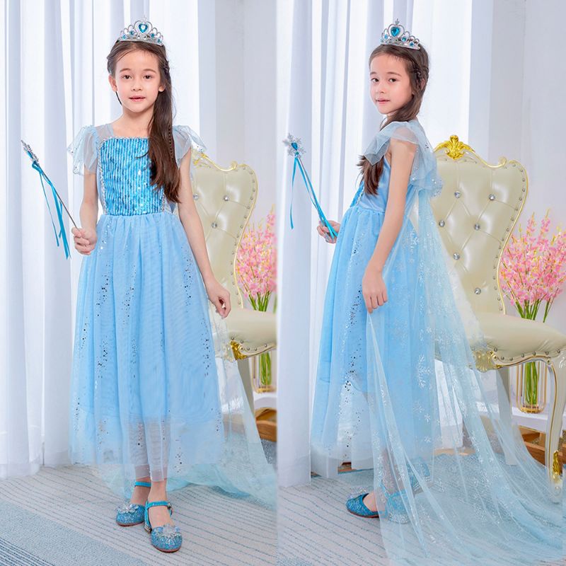 Jual Baju Elsa Frozen Anak Kostum Princess Anak Import | Shopee Indonesia