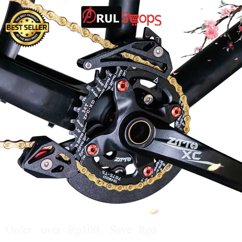 Jual ZATO Chain Guide Rantai Sepeda ISCG05 MTB 1X System Mount BB ...