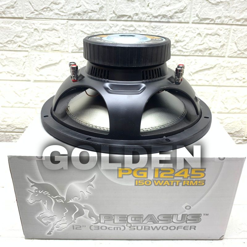 Jual Subwoofer Pegasus PG 1245 Double Coil 12 inch | Shopee Indonesia