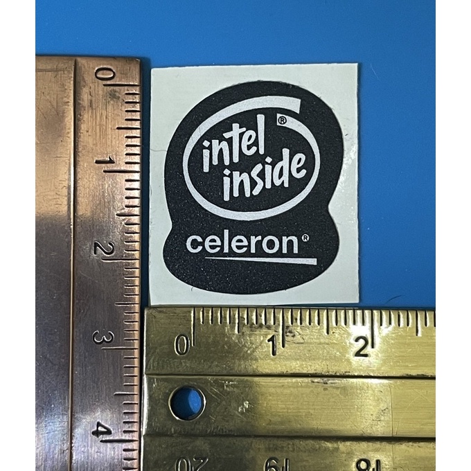 Jual Sticker stiker logo intel Celeron Classic ori | Shopee Indonesia