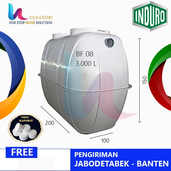 Jual Septic Tank Bio - Tangki Septic Biofil BF 08 Uk 3000 L PREMIUM ...