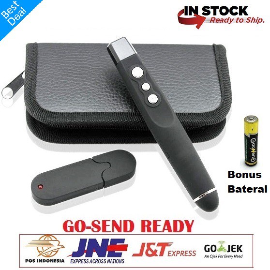 Jual Presenter Pp 1000 Wireless Laser Pointer Or Presentation And Office Use PP1000 | Shopee ...
