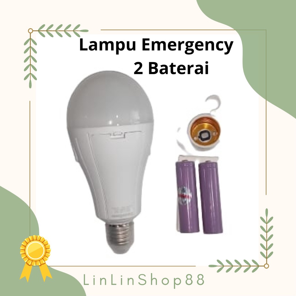 Jual Lampu LED Magic Emergency 20 Watt 2 Baterai | Shopee Indonesia