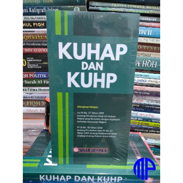 Jual KUHAP dan KUHP - Redaksi Sinar Grafika | Shopee Indonesia
