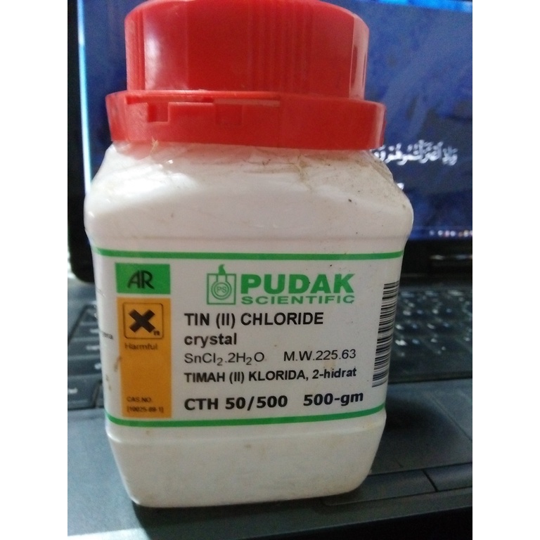 Jual TIN (II) CHLORIDE/SnCl2 timah klorida 25gr | Shopee Indonesia
