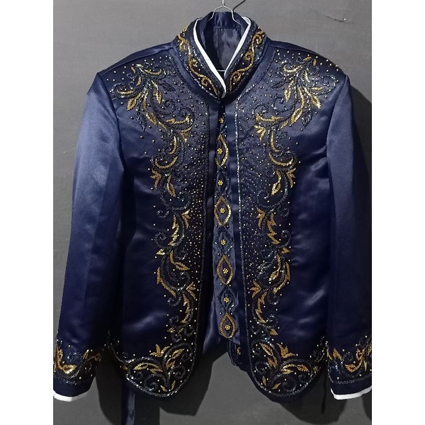 Jual Beskap Jawa Solo motif payet kombinasi | Shopee Indonesia
