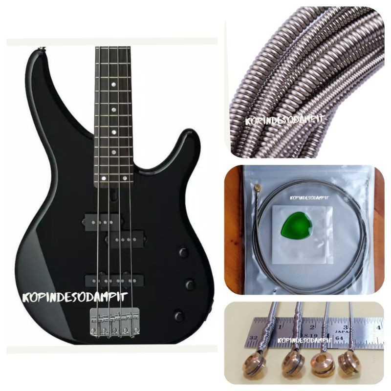 Jual SENAR BASS GITAR LISTRIK / 1SET SENAR BASS ELEKTRIK | Shopee Indonesia