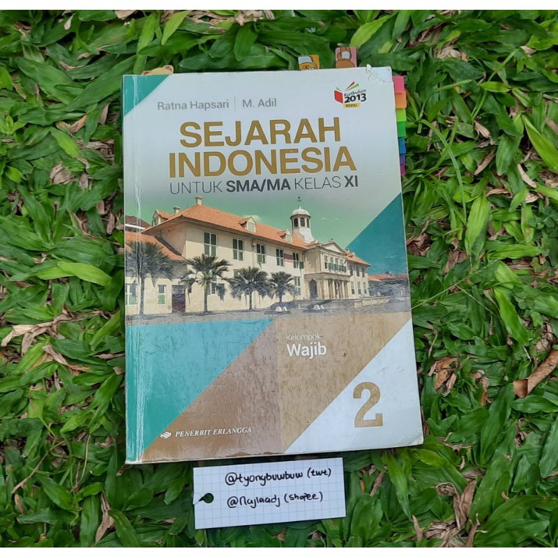 Jual Buku Paket Sejarah Indonesia/Sejarah Wajib Kelas 11 Erlangga | Shopee Indonesia