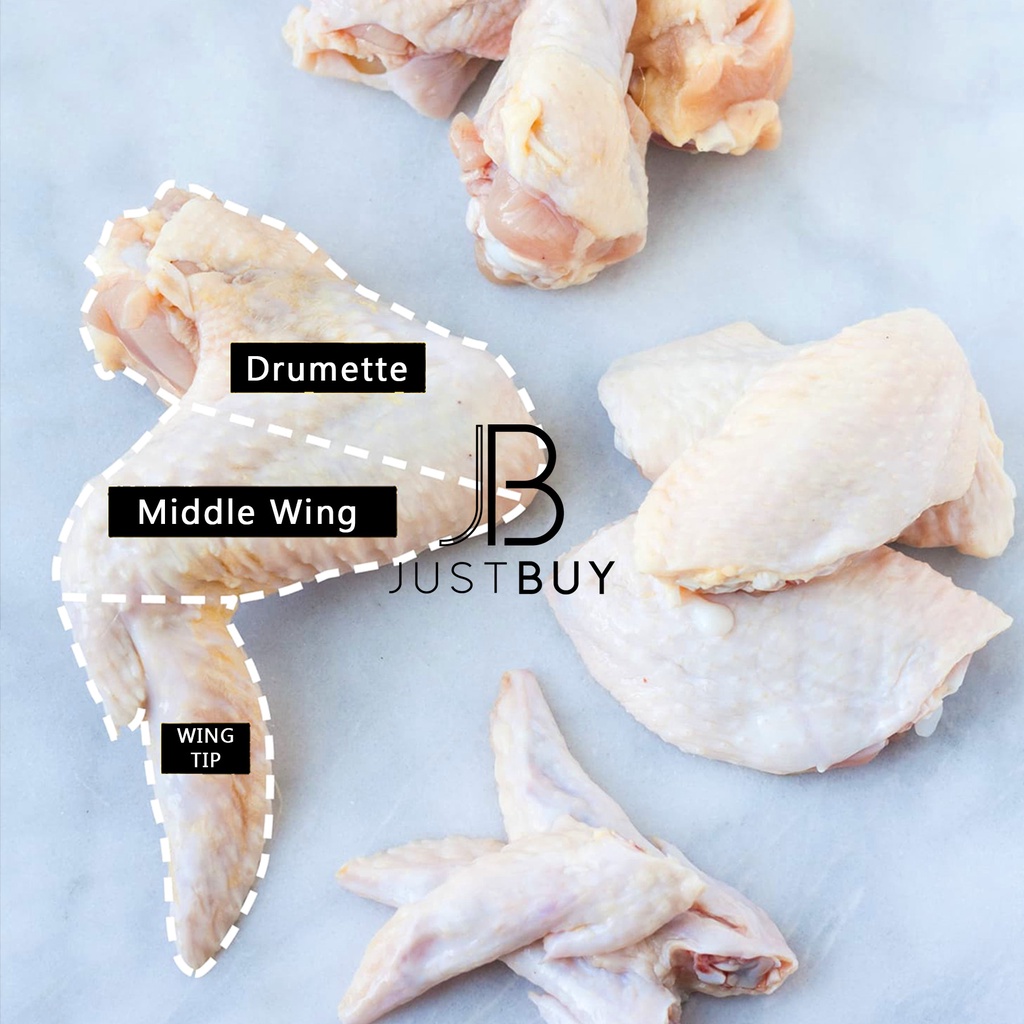 Jual Sayap chicken wings drumette wingette middle wing wingtip ayam ...
