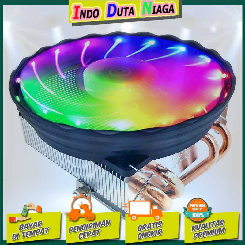 Jual IDN TECH - Snowman CPU Heatsink 4 Heatpipe with 1 Fan 120mm - M400 ...