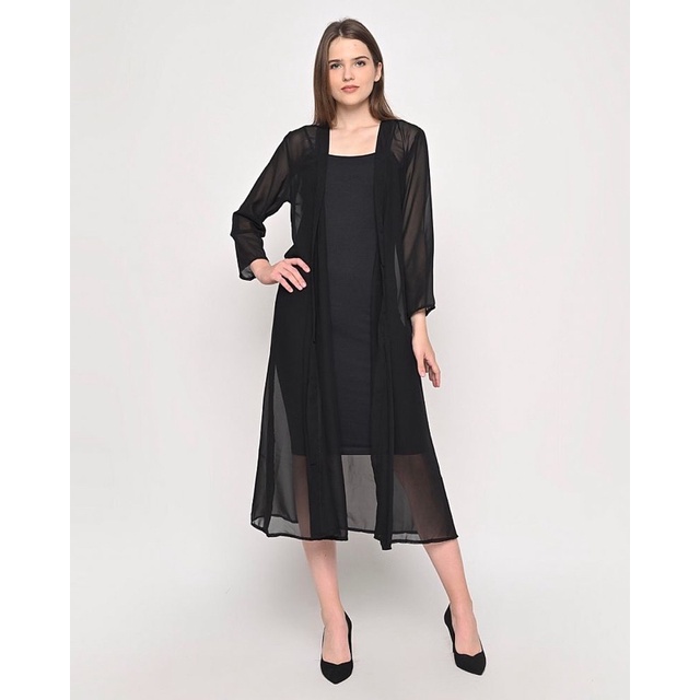 Jual SUMMER DRESS - BLACK RAVEN SET | Shopee Indonesia