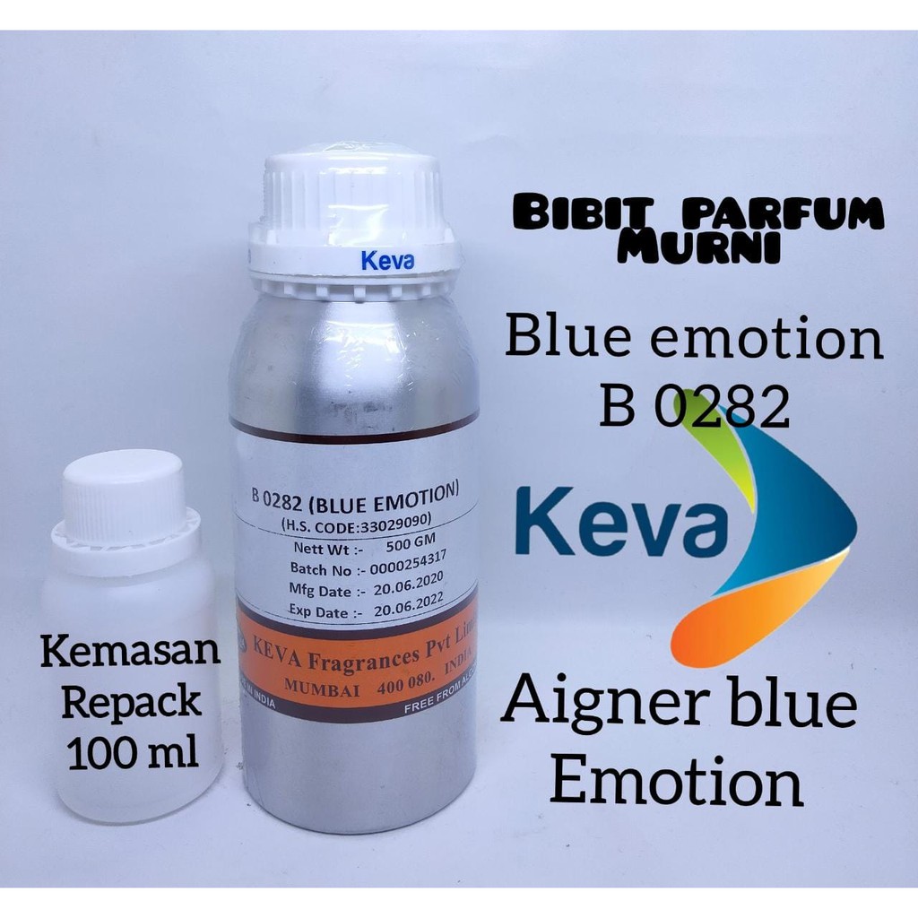 Jual AIGNER BLUE EMOTION BIBIT PARFUM MURNI 100 ML. BY KEVA ( B 0282 ...