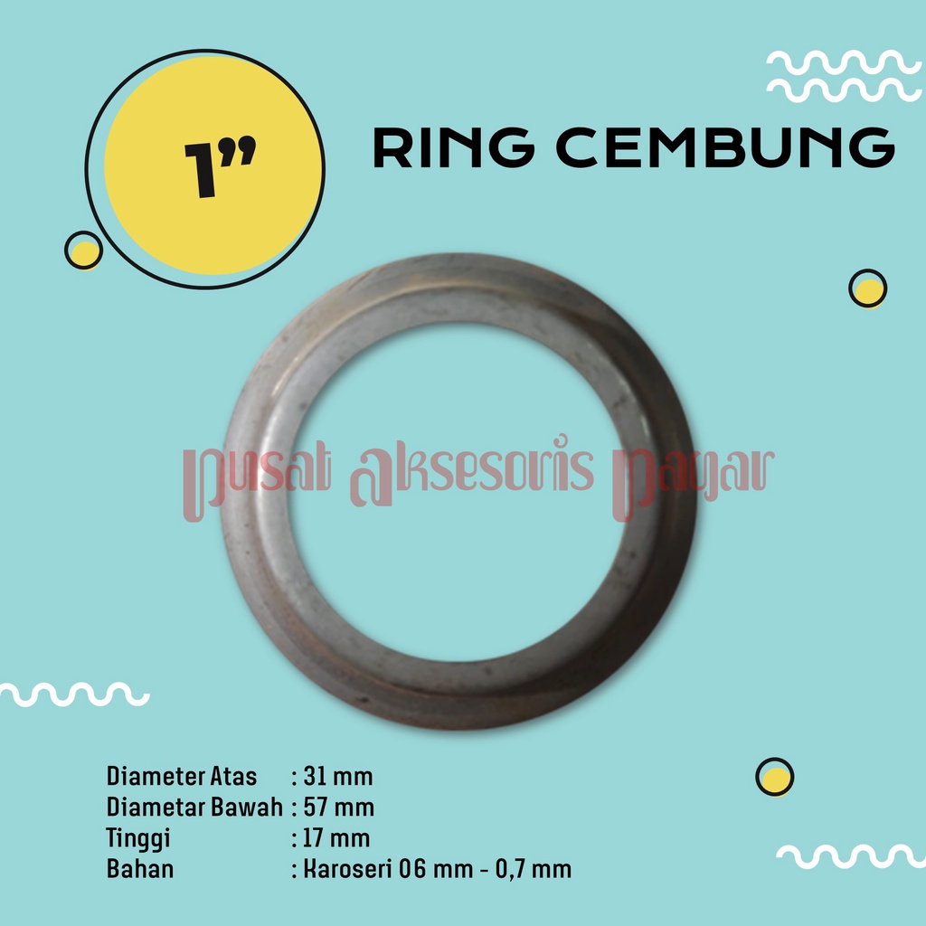 Jual RING PIPA/TAPAK PIPA/RING CEMBUNG | Shopee Indonesia