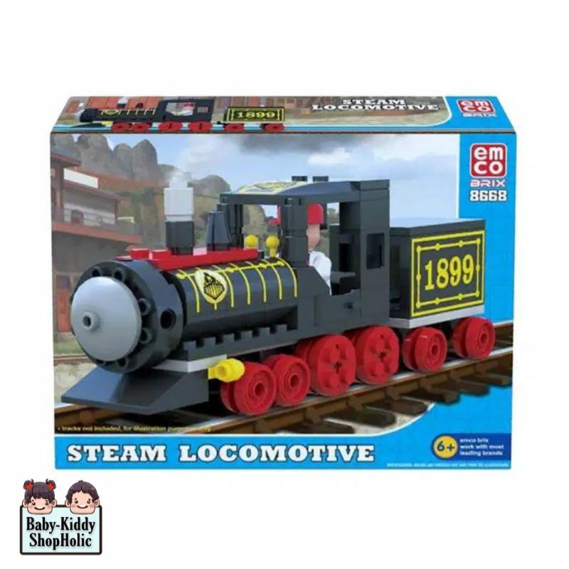 Jual EMCO BRIX STEAM LOCOMOTIVE | EMCO BRIKS LOKOMOTIF | Shopee Indonesia